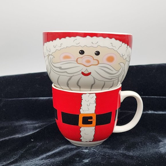 SCM Home | Holiday | Nestle Character Bowl Mug Set Santa By Scm Home ...